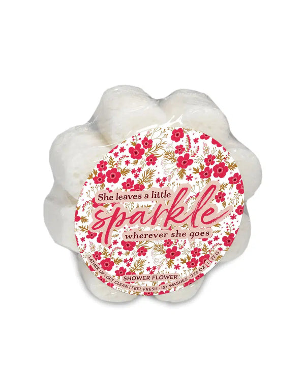 Caren Soap "Sparkle Wherever She Goes"-Infused Shower Sponge ...