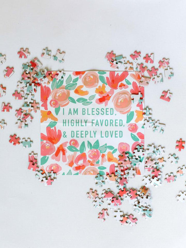 Mary Square Mini Inspirational Puzzle - BeautyOfASite