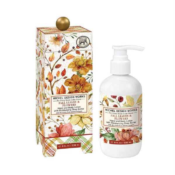 Michel Design Works Hand & Body Lotion - Fall Leaves & Flowers ...