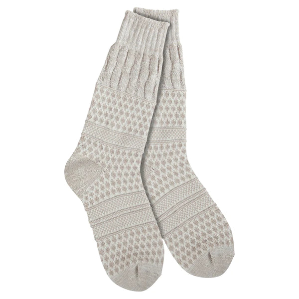 World's Softest Socks - Weekend Gallery Textured Collection - Crew ...
